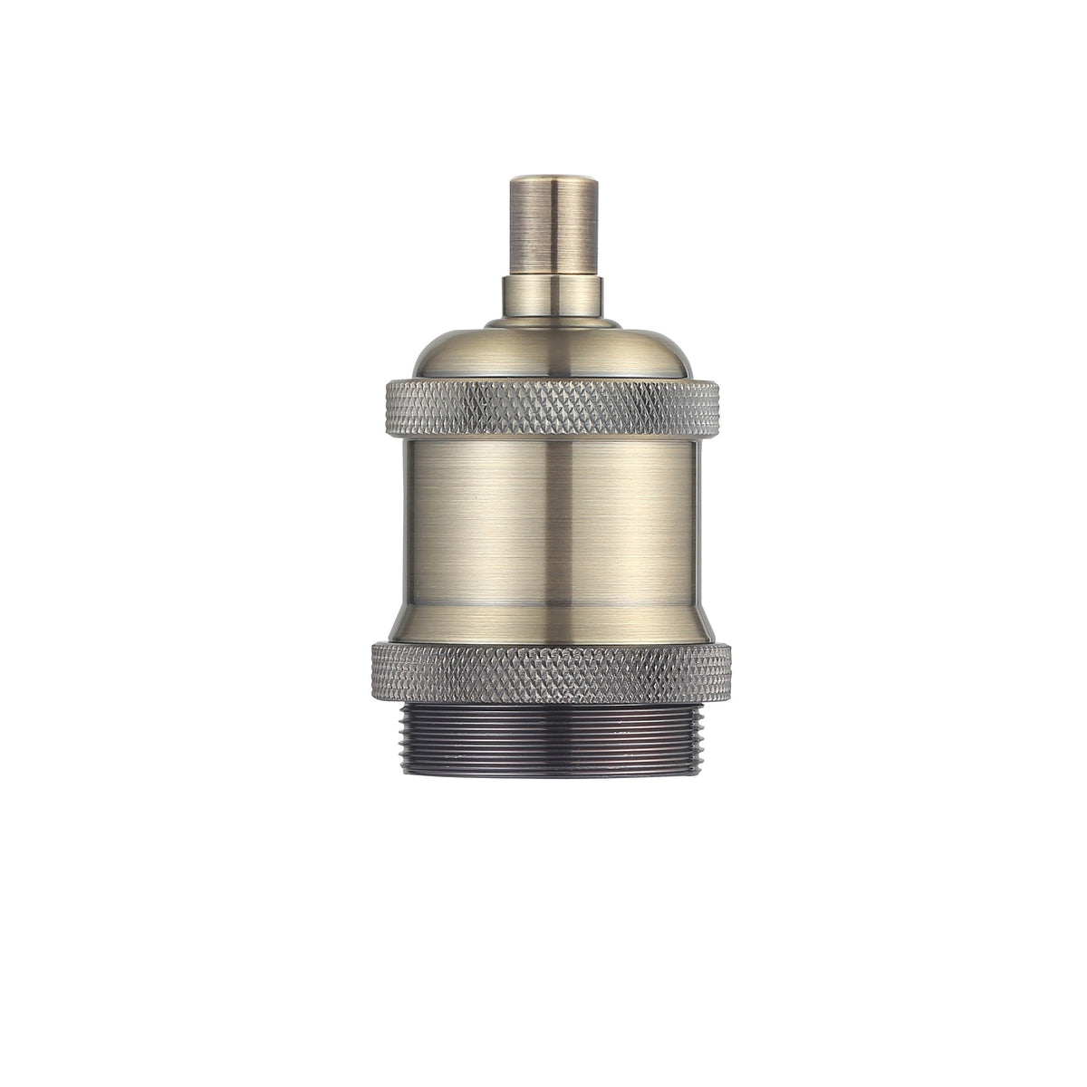 Classic Lamphållare E27 Antik Mässing – Lampconcept.se